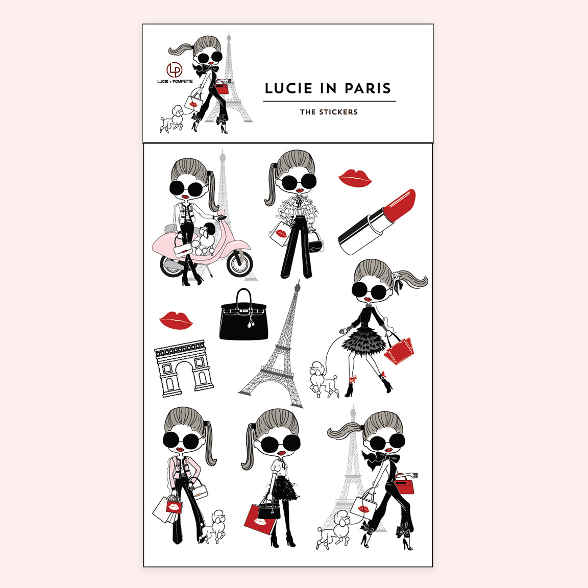 LUCIE IN PARIS - The Stickers – Lucie + Pompette