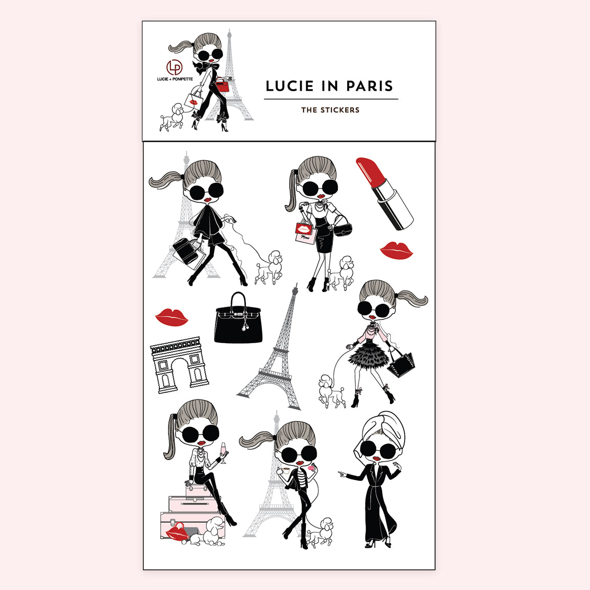 LUCIE IN PARIS - The Stickers – Lucie + Pompette