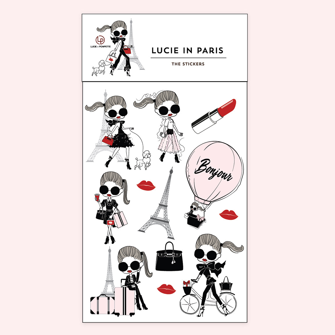 LUCIE IN PARIS - The Stickers – Lucie + Pompette